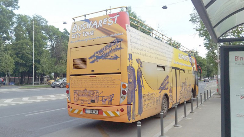 Bucureştiul se promovează cu autobuze închiriate de la RATC Constanţa ...
