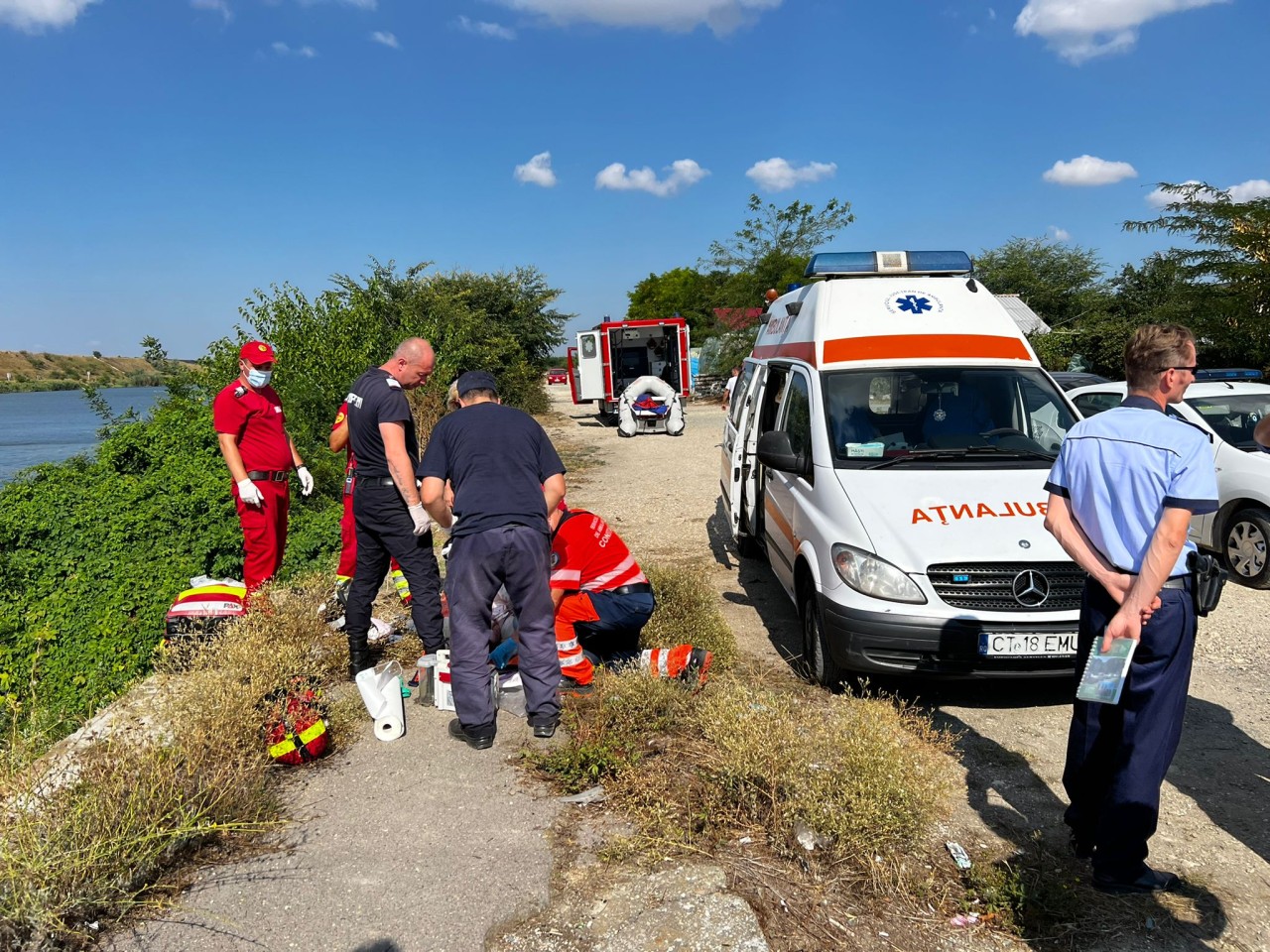 O femeie s-a aruncat de pe podul rutier de la Medgidia! Video ...