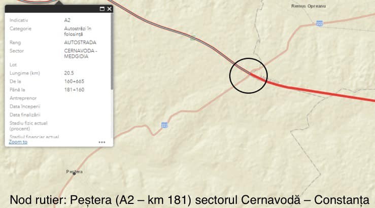 Trei noi noduri rutiere vor fi construite pe Autostrada A2 ...