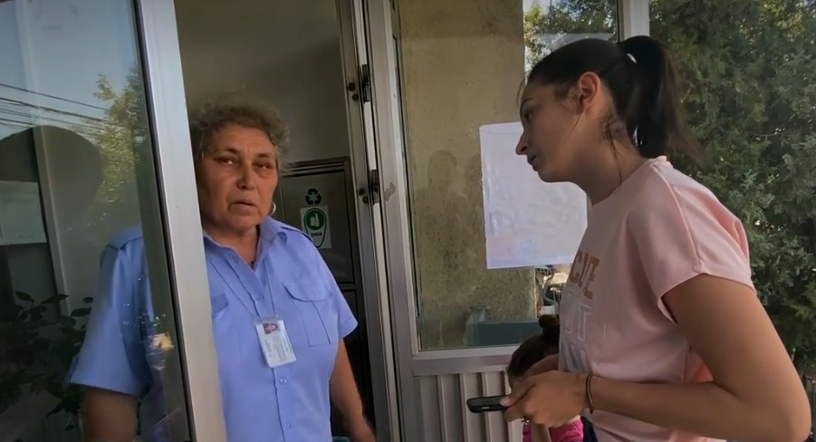 Maria Șandor și Mariac Saioc, scandal la sediul Poliției Locale din Constanța. Video ...