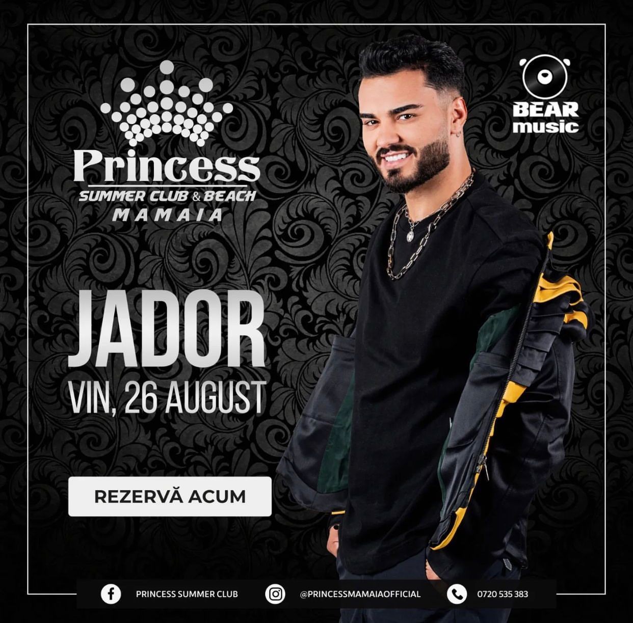 Concert Jador vineri, 26 august, în Princess Summer Club and Beach ...