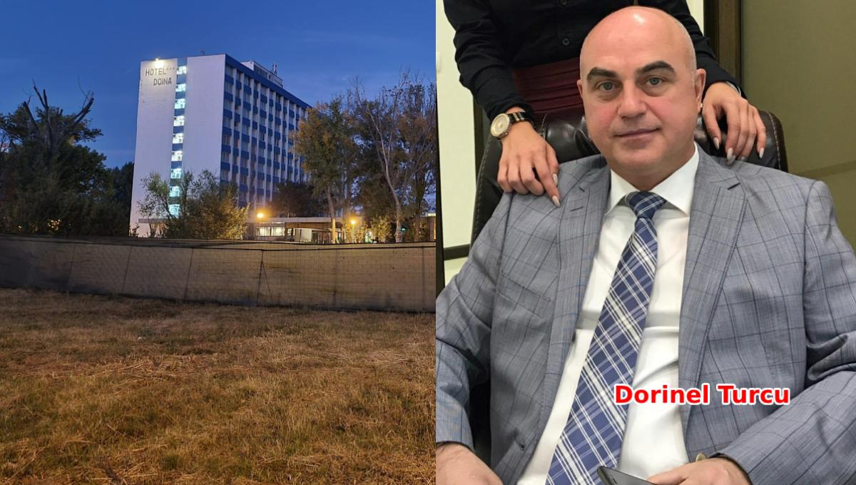 Dorinel Turcu e descurcăreț: mai trage un bloc în parcarea Hotelului ...