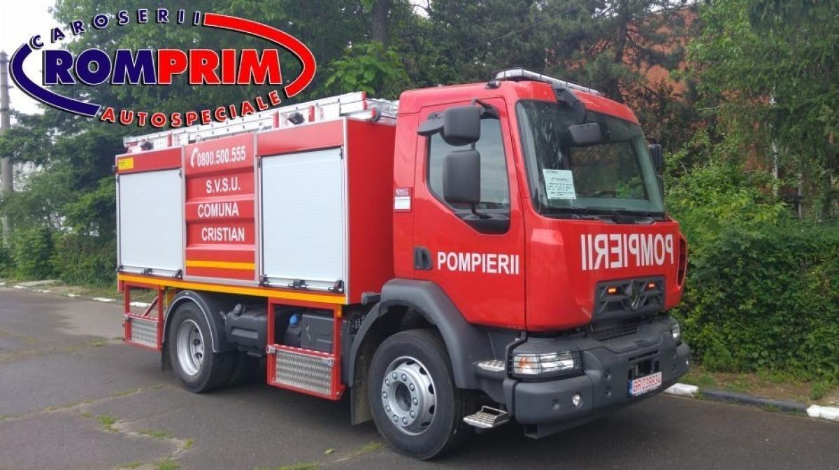 Canalele Navigabile cumpără o autospecială de stingere de la un ...