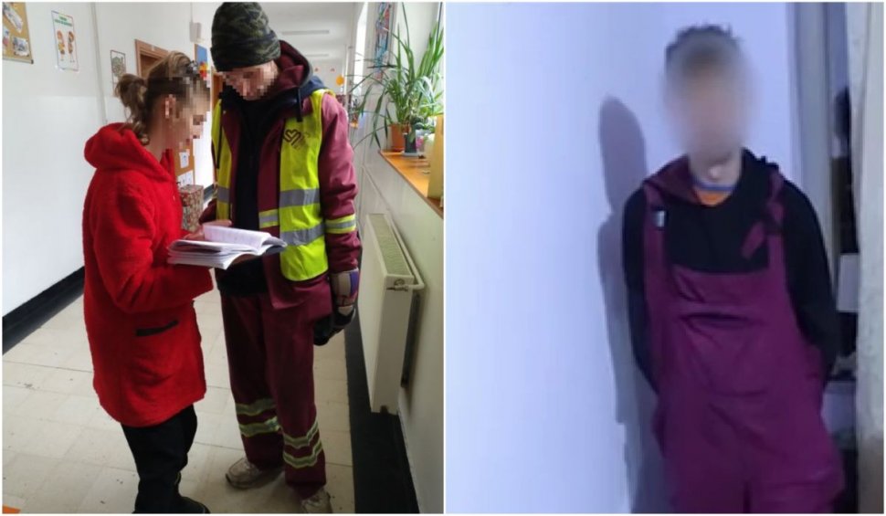 Un tată, venit la serbarea fiicei lui, a rămas pe hol, rușinat de ...