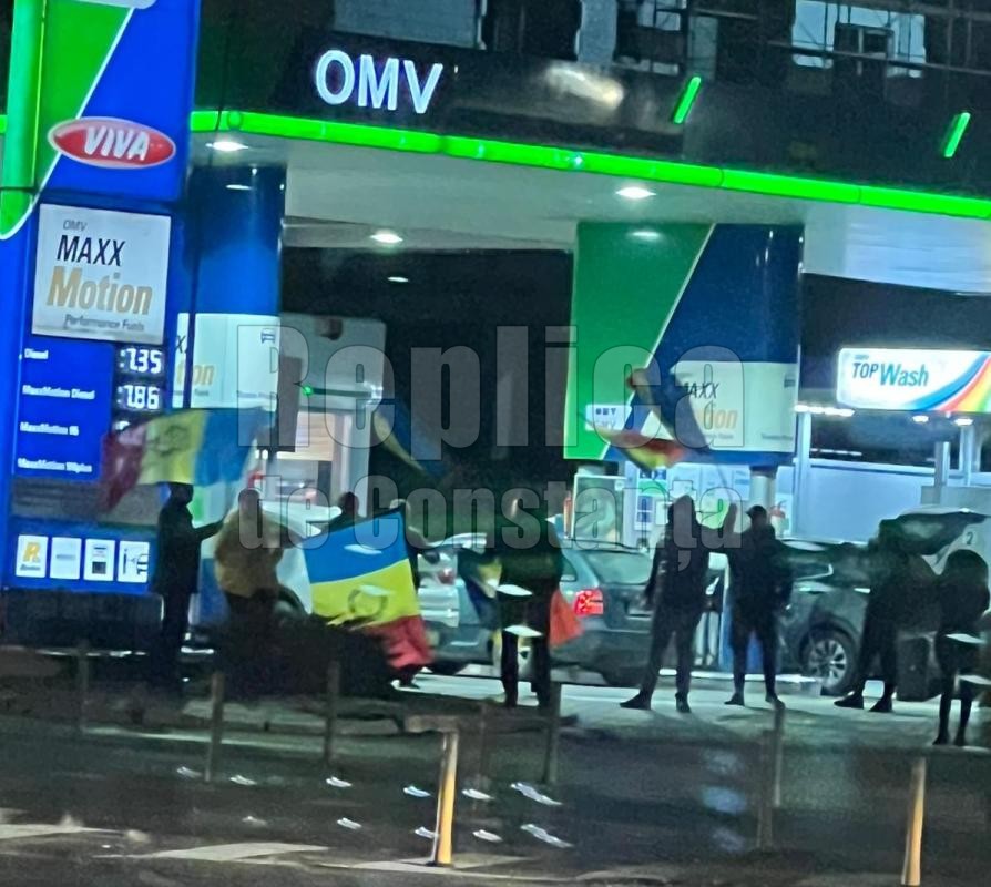 Protest la o benzinărie OMV din Constanţa, după respingerea aderării ...
