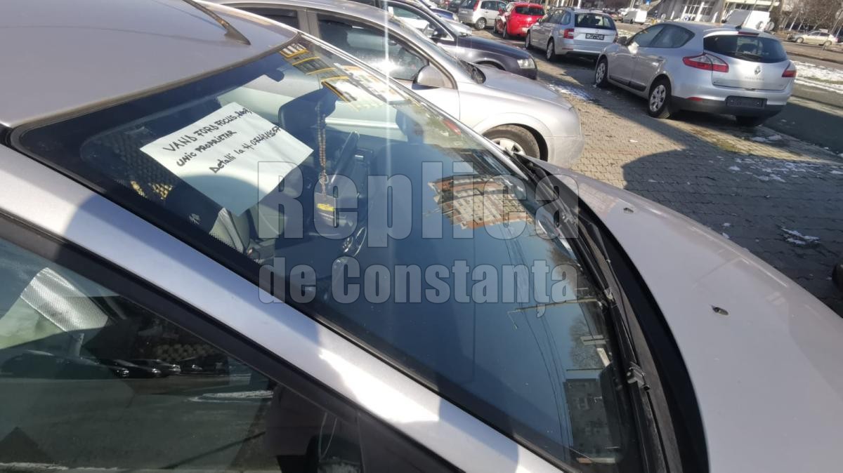 Parcarea de la Billa, transformată în... parc auto. Video ...