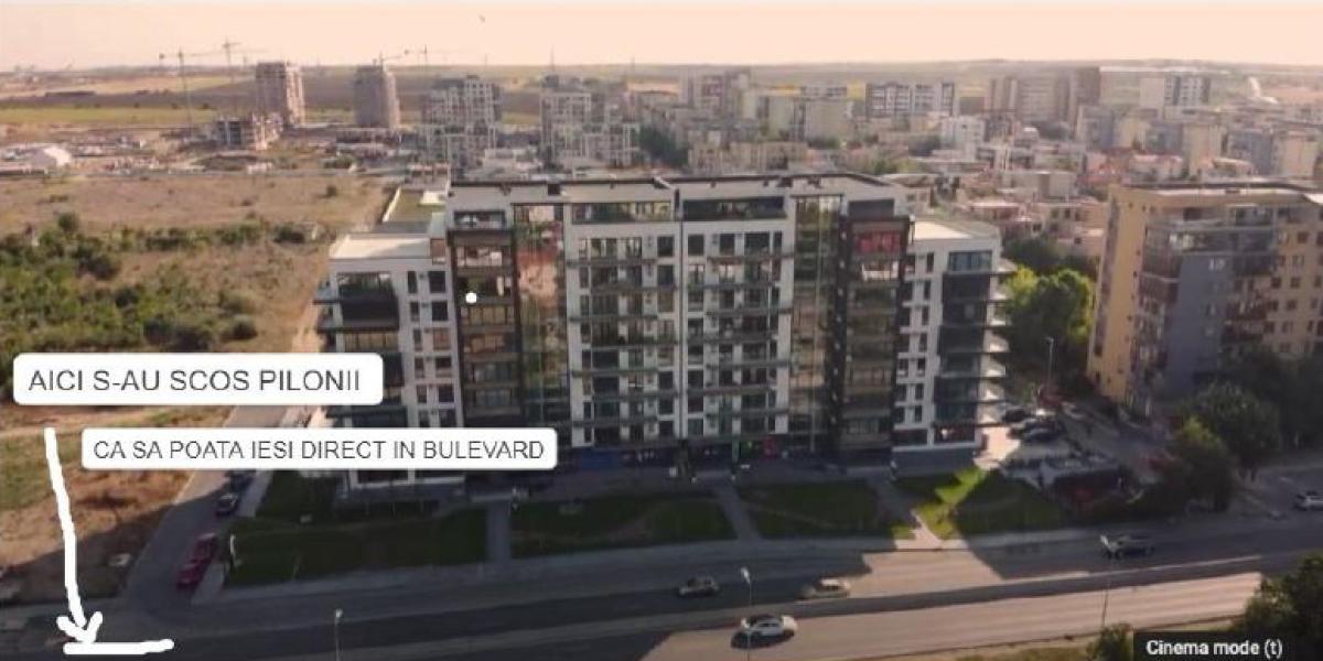 Au smuls pilonii de pe bulevard ca să poată ieși din Tomis Plus ...