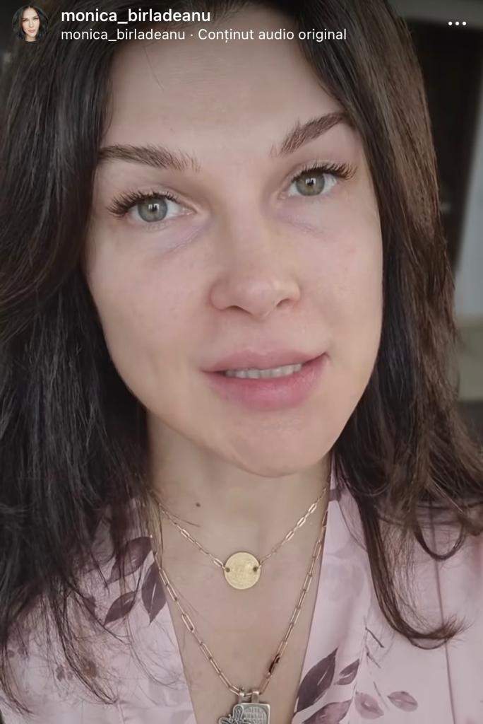 Monica Bîrlădeanu s-a afișat fără strop de machiaj și filtre de ...