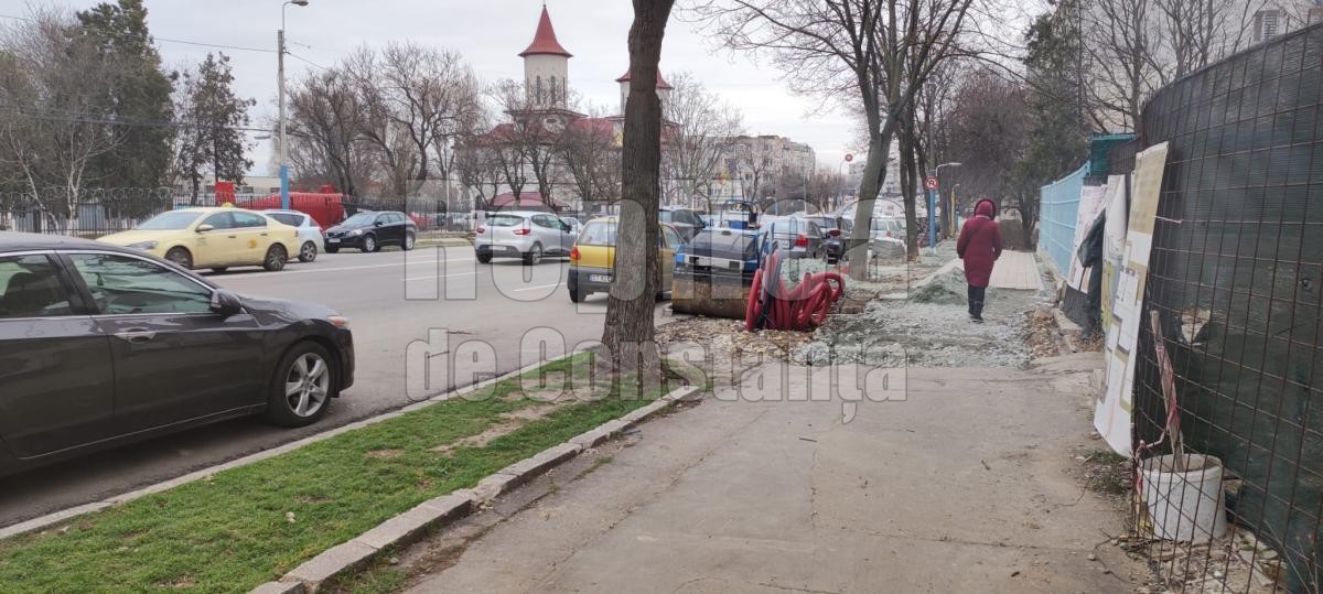 Muncitorii care reabilitează bdul. 1 Mai și-au luat liber de Ziua ...