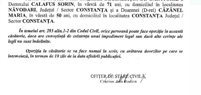 Avocatul Sorin Calafus s-a căsătorit la 71 de ani! | replicaonline.ro