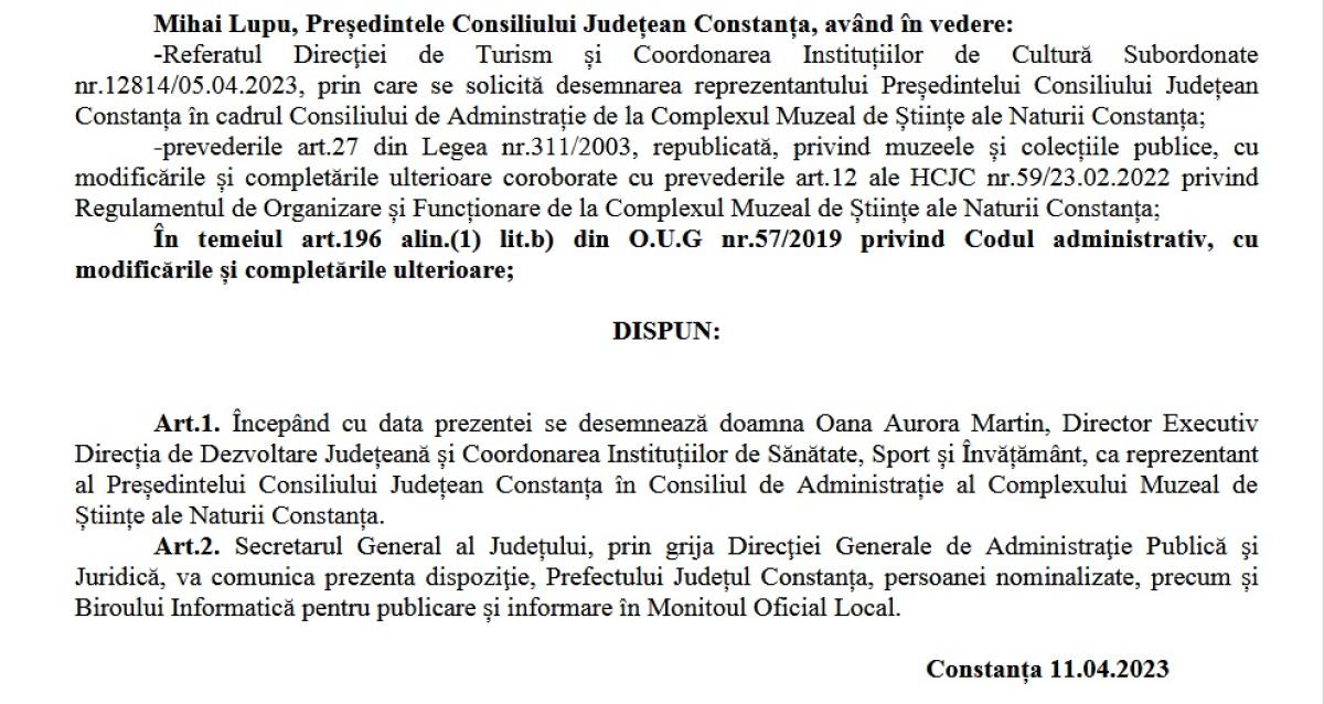 Oana Martin, director în CJ, numită în conducerea Complexului Muzeal de ...
