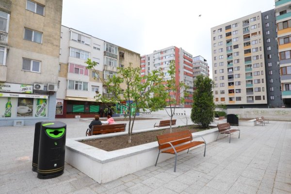 Piațeta de pe Badea Cârțan a fost revitalizată | replicaonline.ro