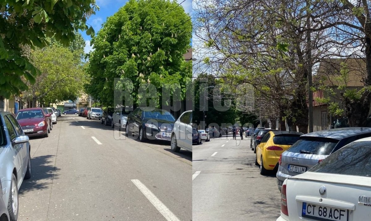 Străzile de lângă Spitalul Județean sunt ticsite de mașini, în timp ce ...