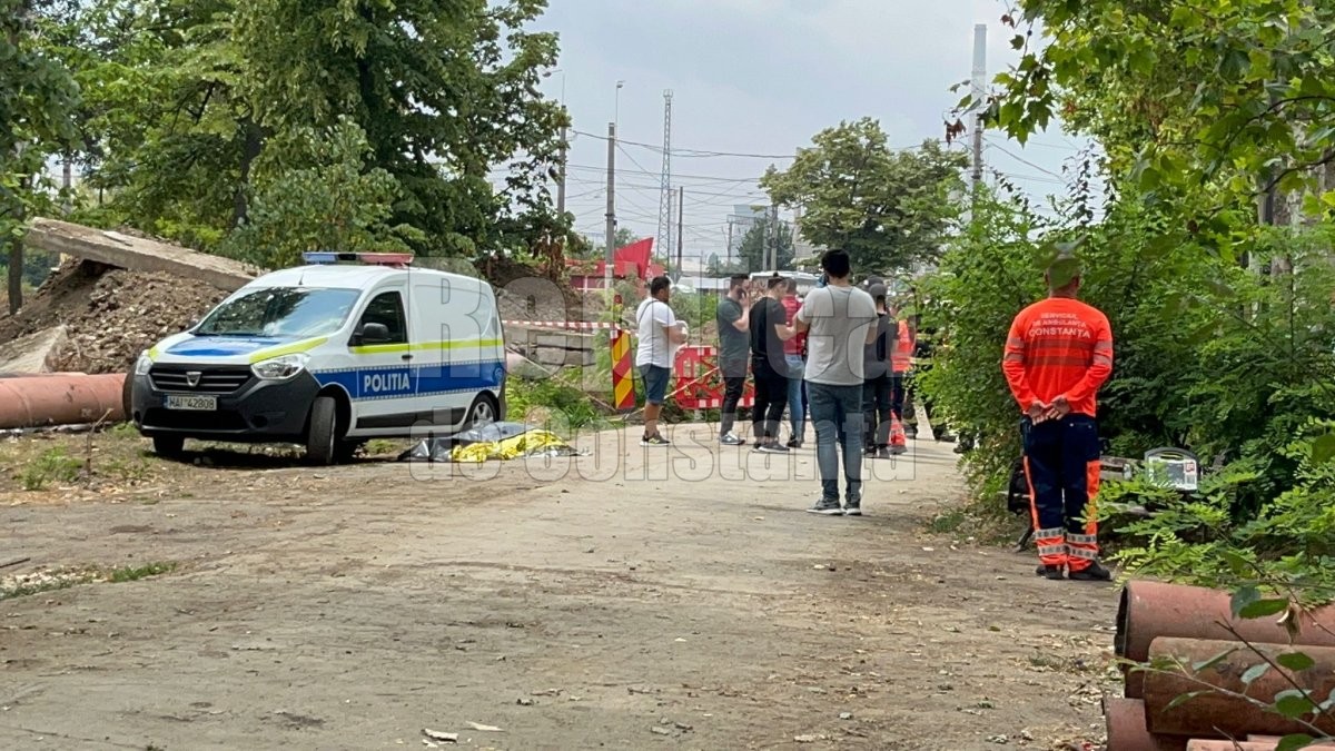 Tragedie la Constanța! O persoană a căzut într-o groapă, în parc, și a ...