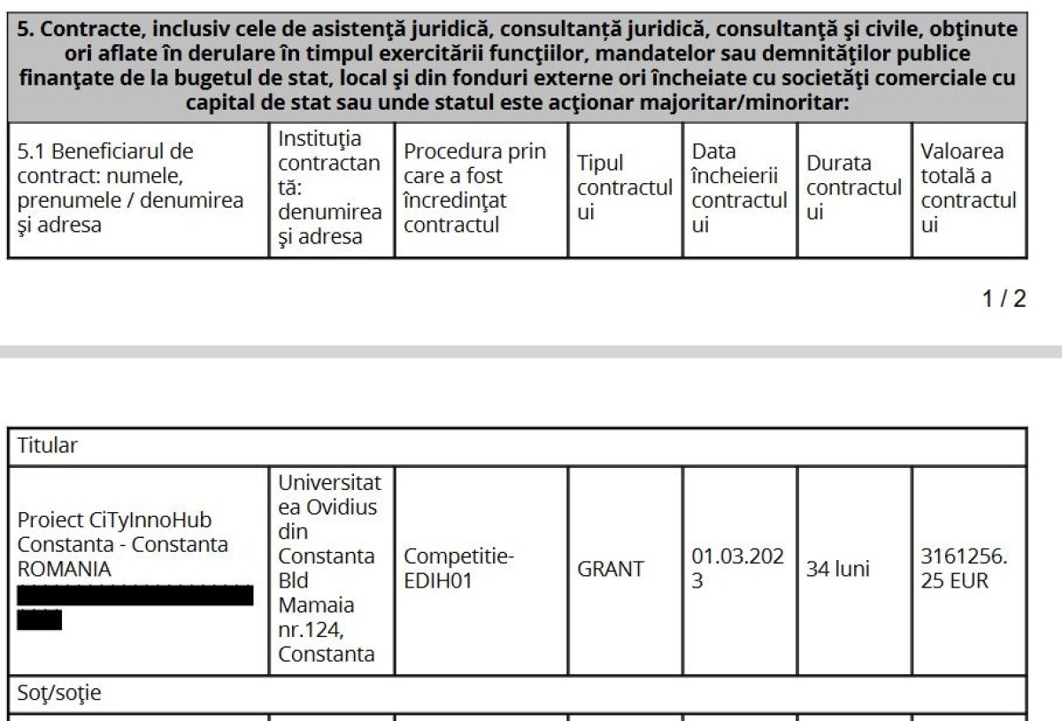 După ce i-a făcut loc în Universitatea Ovidius, Vintilă i-a ”servit ...