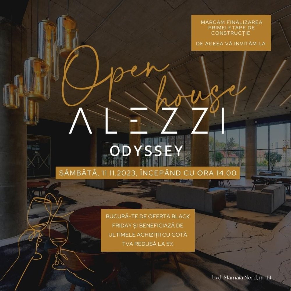 Open House la complexul rezidențial Alezzi Odyssey | replicaonline.ro