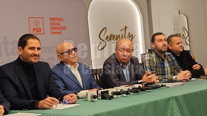 Dumitrache, președintele organizației municipale a PSD Constanţa: „Vom câștiga alegerile“. Video ...