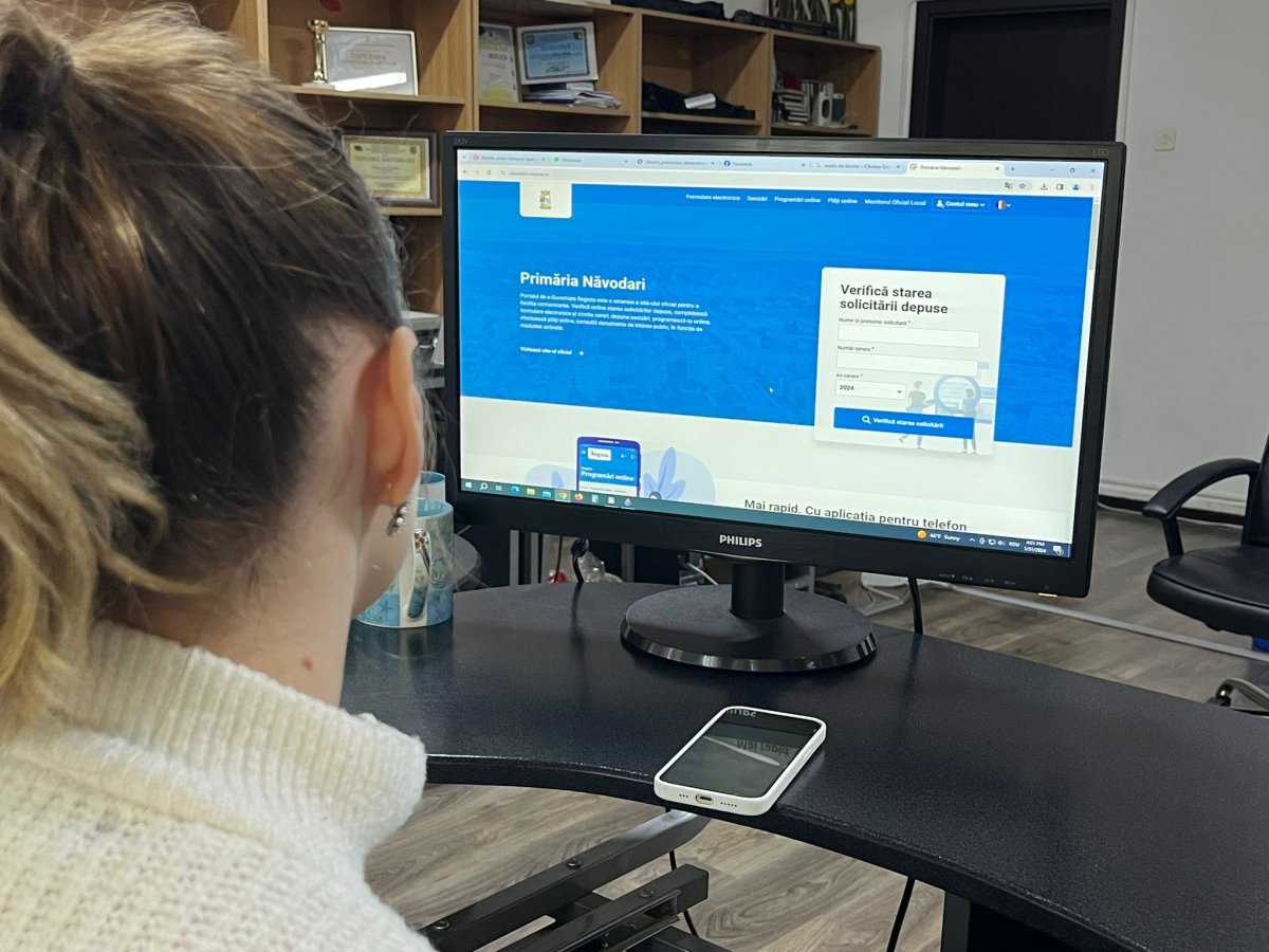 Primăria Năvodari ar putea câștiga premiul pentru cea mai digitalizată ...