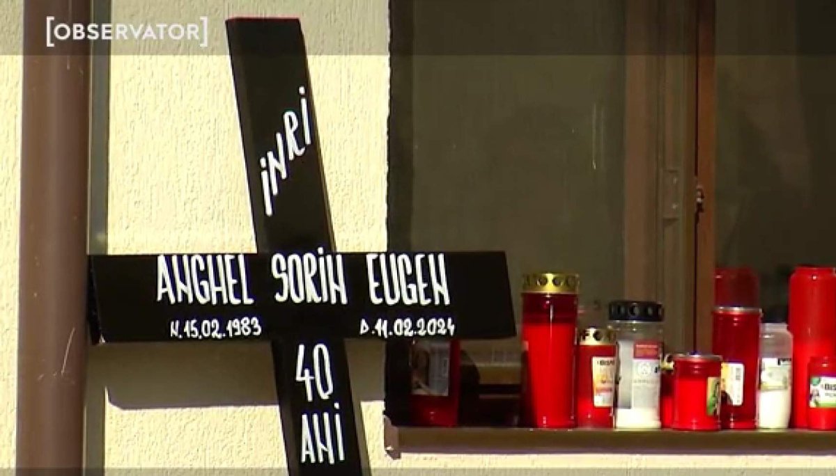 Imagini de la înmormântarea lui Sorin Anghel, bărbatul ucis la ...