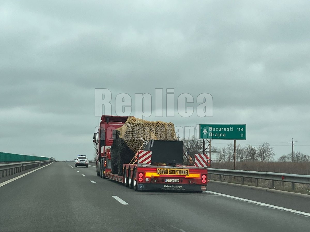 Atenţie, şoferi! Transport agabaritic pe ruta Vama Veche-Ovidiu ...