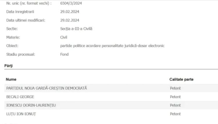 În an electoral, Gigi Becali și Luțu înființează Partidul Noua Gardă ...