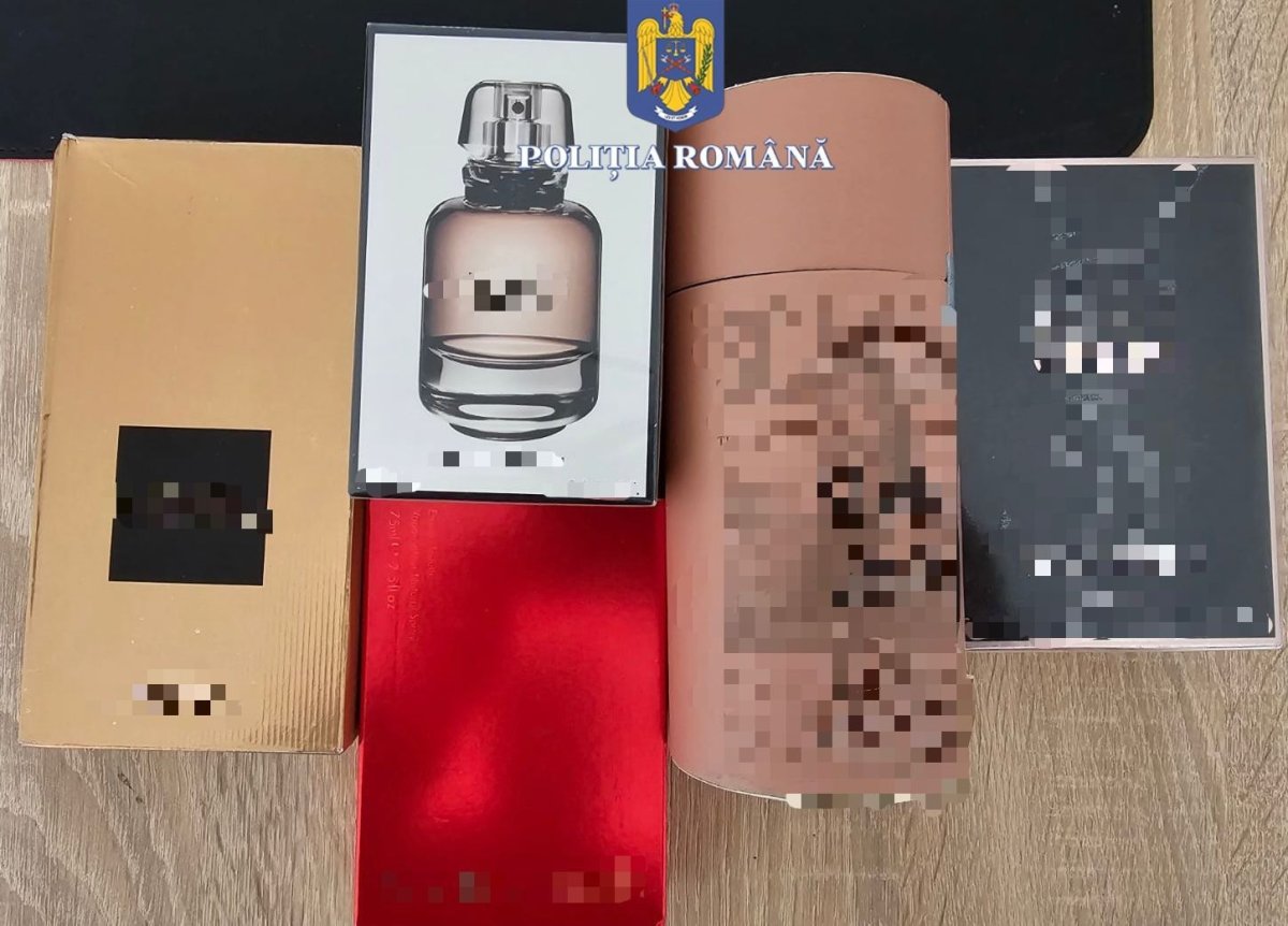 Prins în parcare în timp ce vindea parfumuri contrafăcute ...