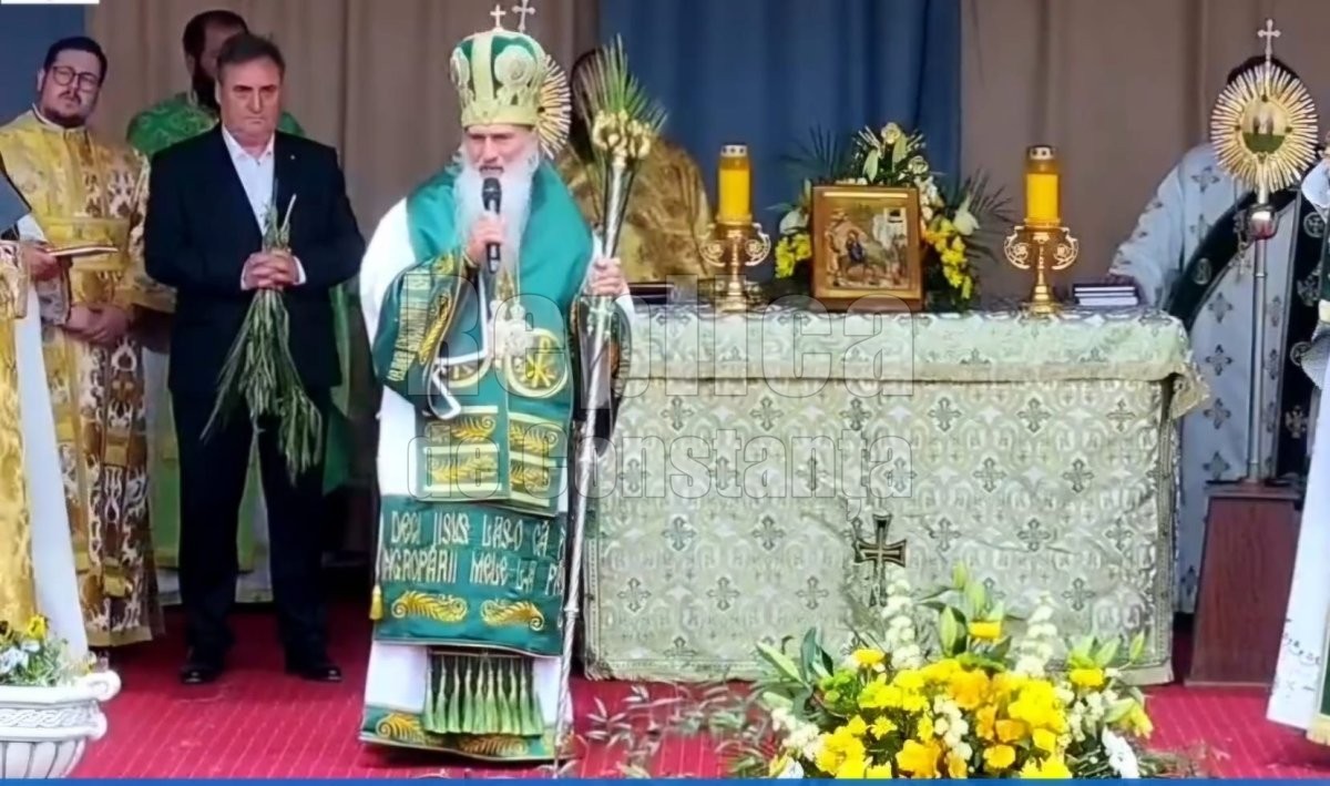 Duminica Floriilor, la Constanța. Președintele CJ, Mihai Lupu ...