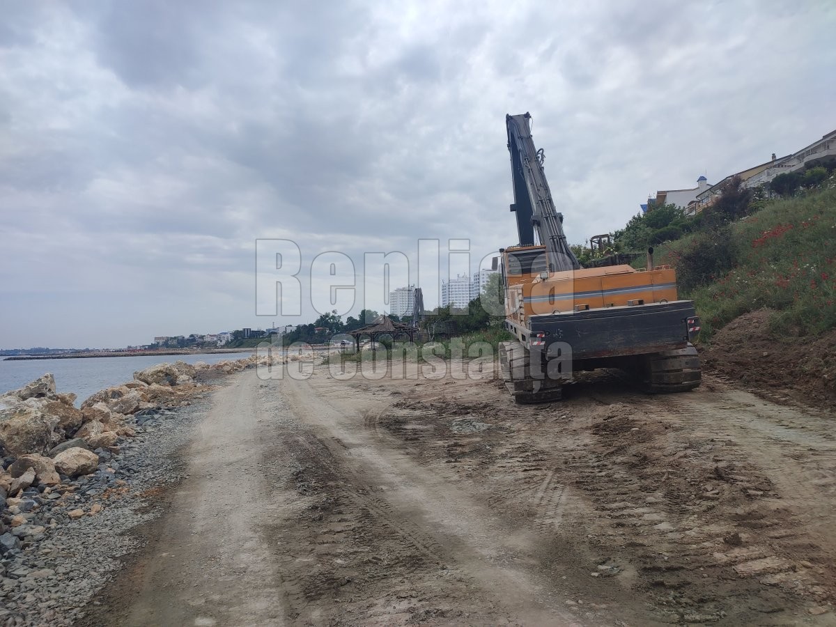 Plaja din Agigea prinde contur! Video | replicaonline.ro