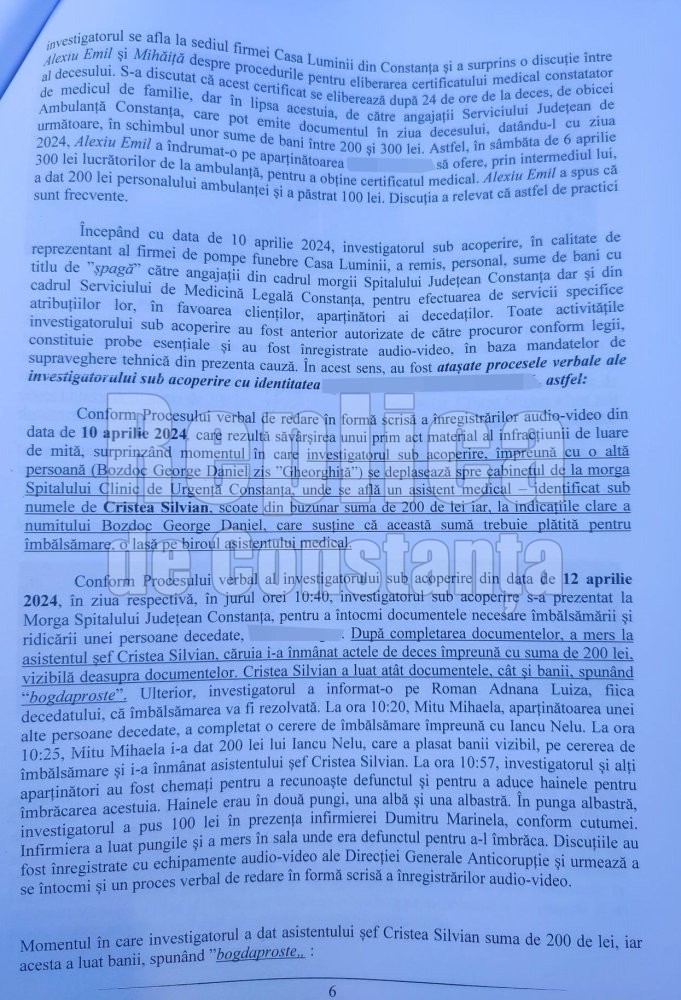 Mecanismul șpăgii care rula la Morga Spitalului! Ce rol au firmele de ...