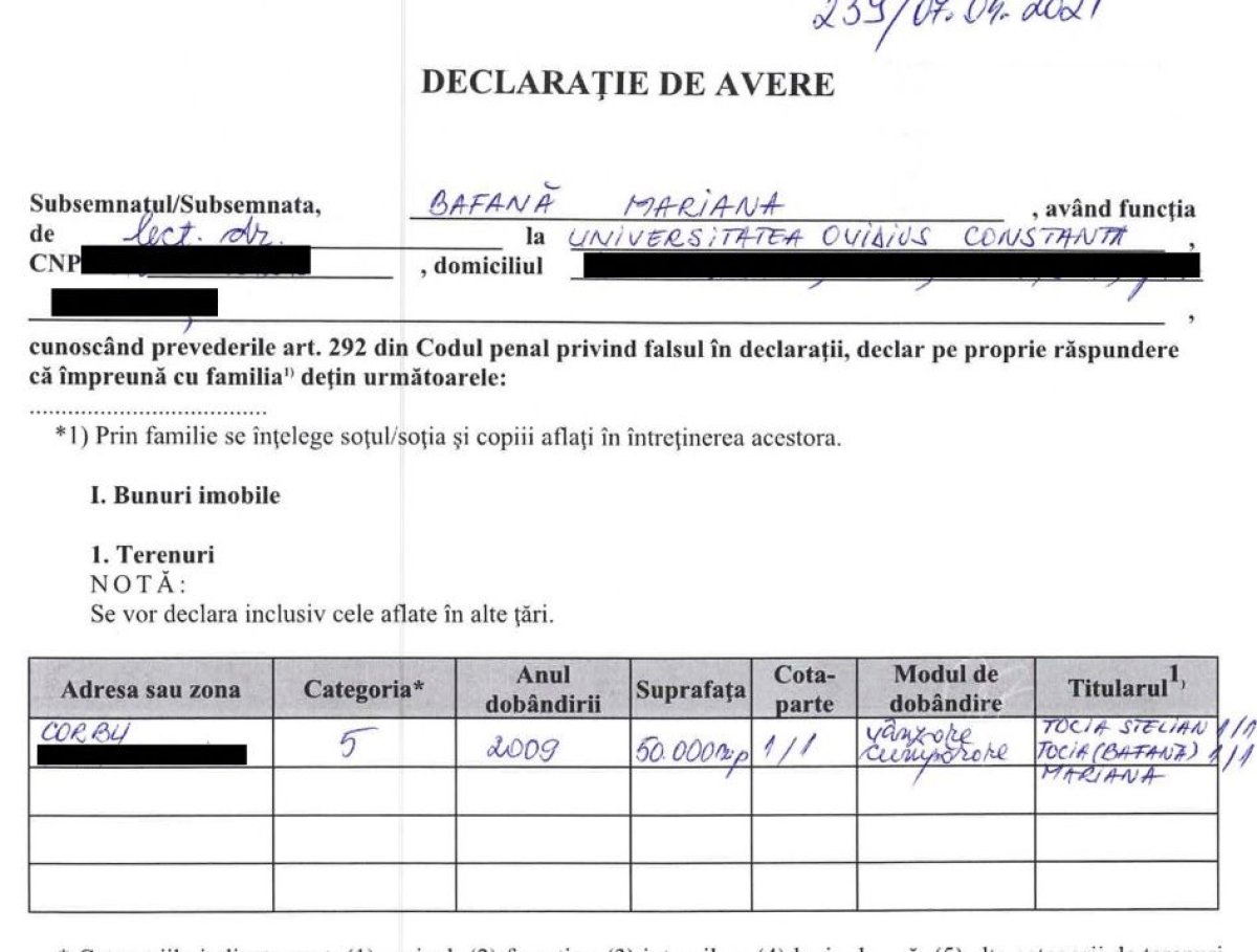 S-a mărit familia la Universitatea Ovidius! Cumnata contrabandistului ...