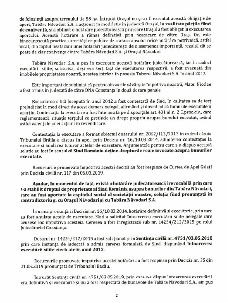 SIND România nu poate să reabiliteze Tabăra de copii din Năvodari din ...