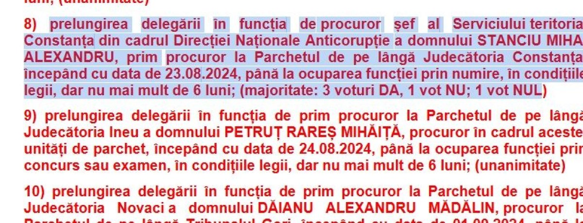 Mihai Stanciu, încă 6 luni la conducerea DNA Constanța! | replicaonline.ro