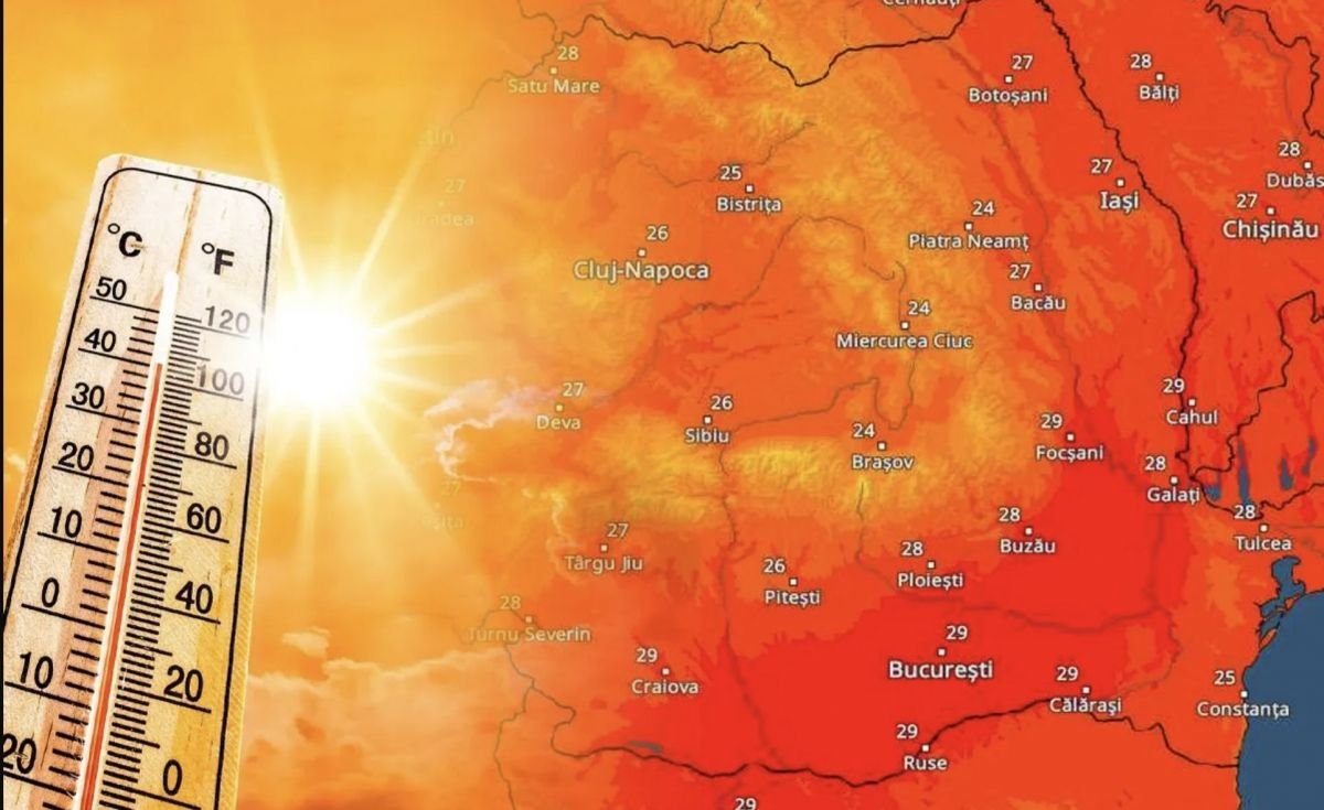 Alertă cod portocaliu de caniculă în București și șapte județe. Restul ...