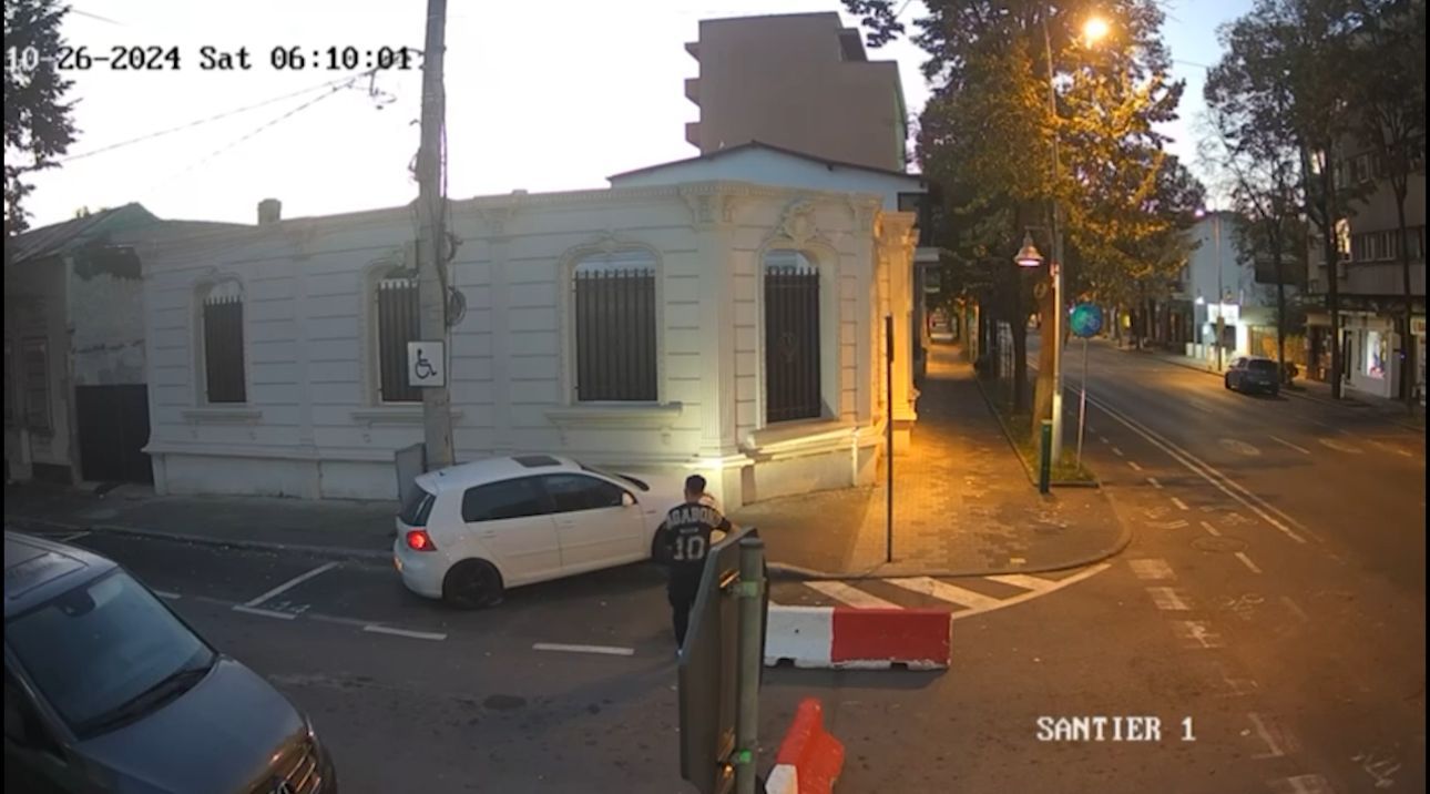 Cum a fost prins de polițiști un șofer băut și drogat pe bulevardul ...