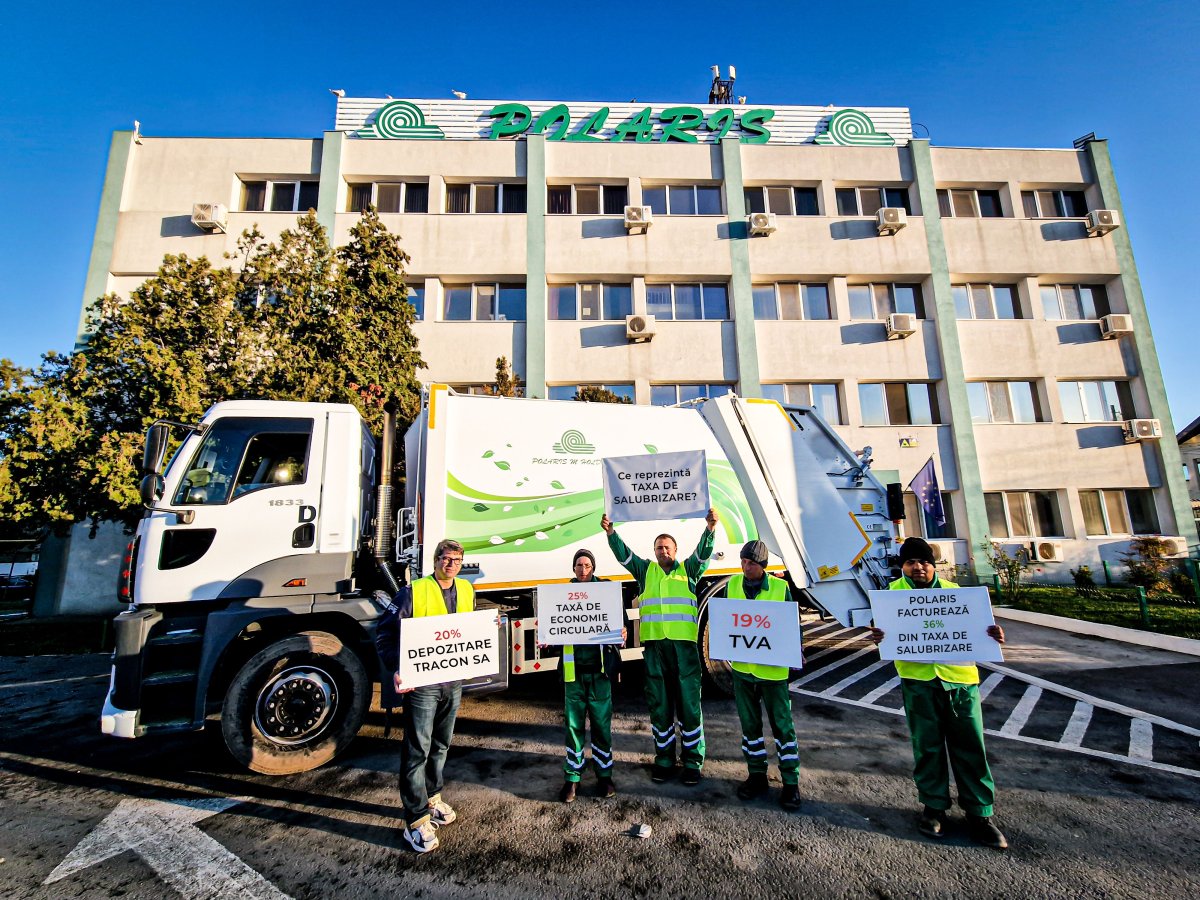Doar 36% din taxa de salubrizare, din Constanța, ajunge la Polaris ...