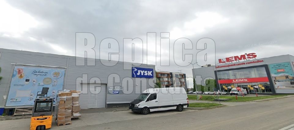 Magazinele LEM’S și Jysk, de lângă Centrul comercial Tom Constanța, în ...