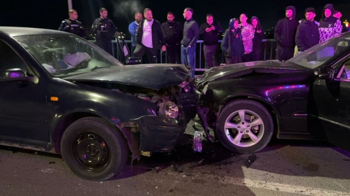 Accident rutier grav, pe podul de la Medgidia. O persoană este ...