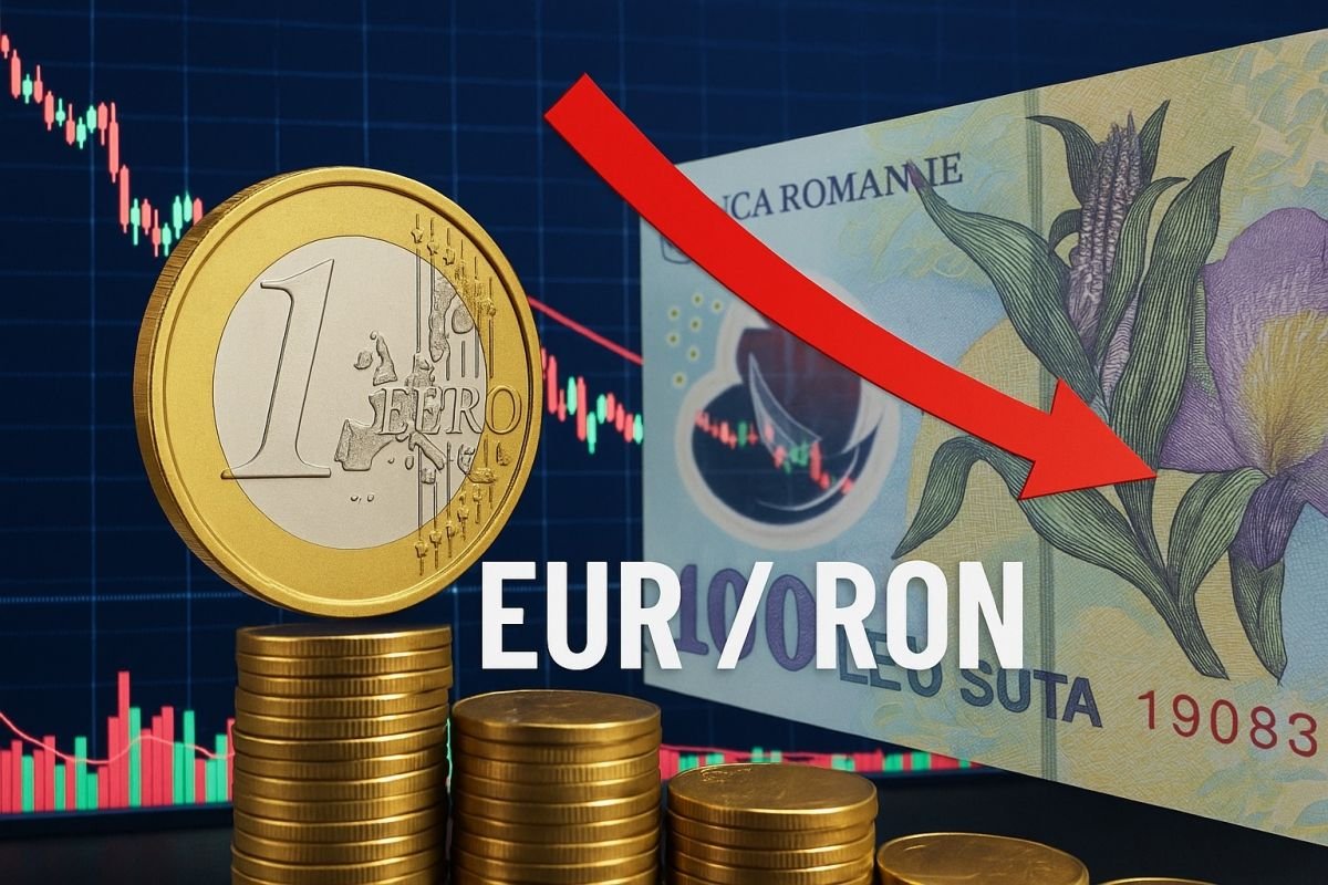 Euro scade, leul se întărește. Cursul valutar anunțat pentru luni de BNR | replicaonline.ro