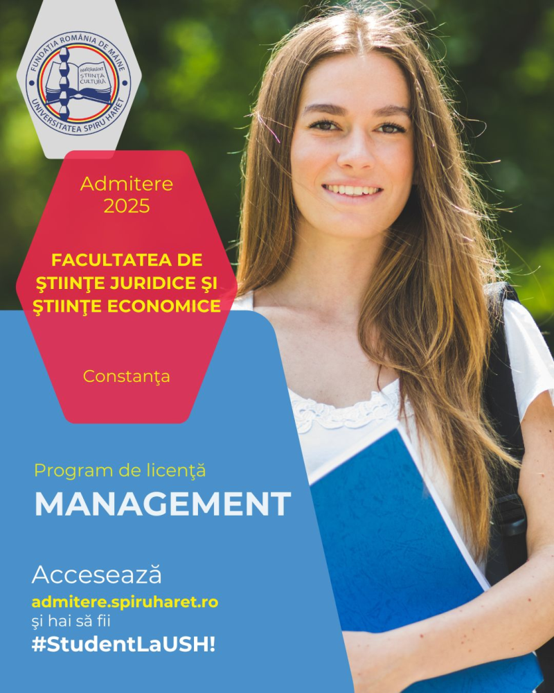 Admitere an universitar 2025-2026, la Universitatea Spiru Haret - Facultatea de Științe Juridice ...