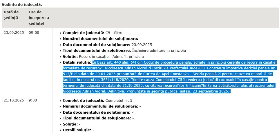 Bombă! Fostul prefect Adrian Nicolaescu ar putea ieși din pușcărie ...