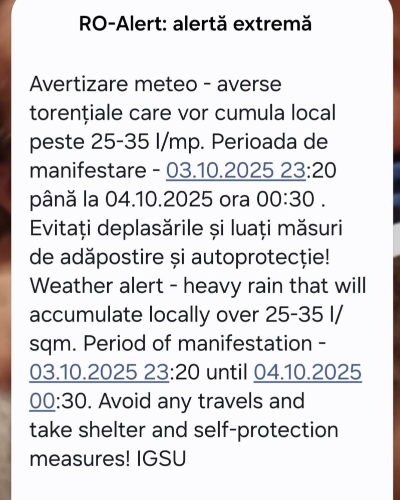 Rupere de nori, la Constanța! Mai multe străzi și bulevarde au fost ...