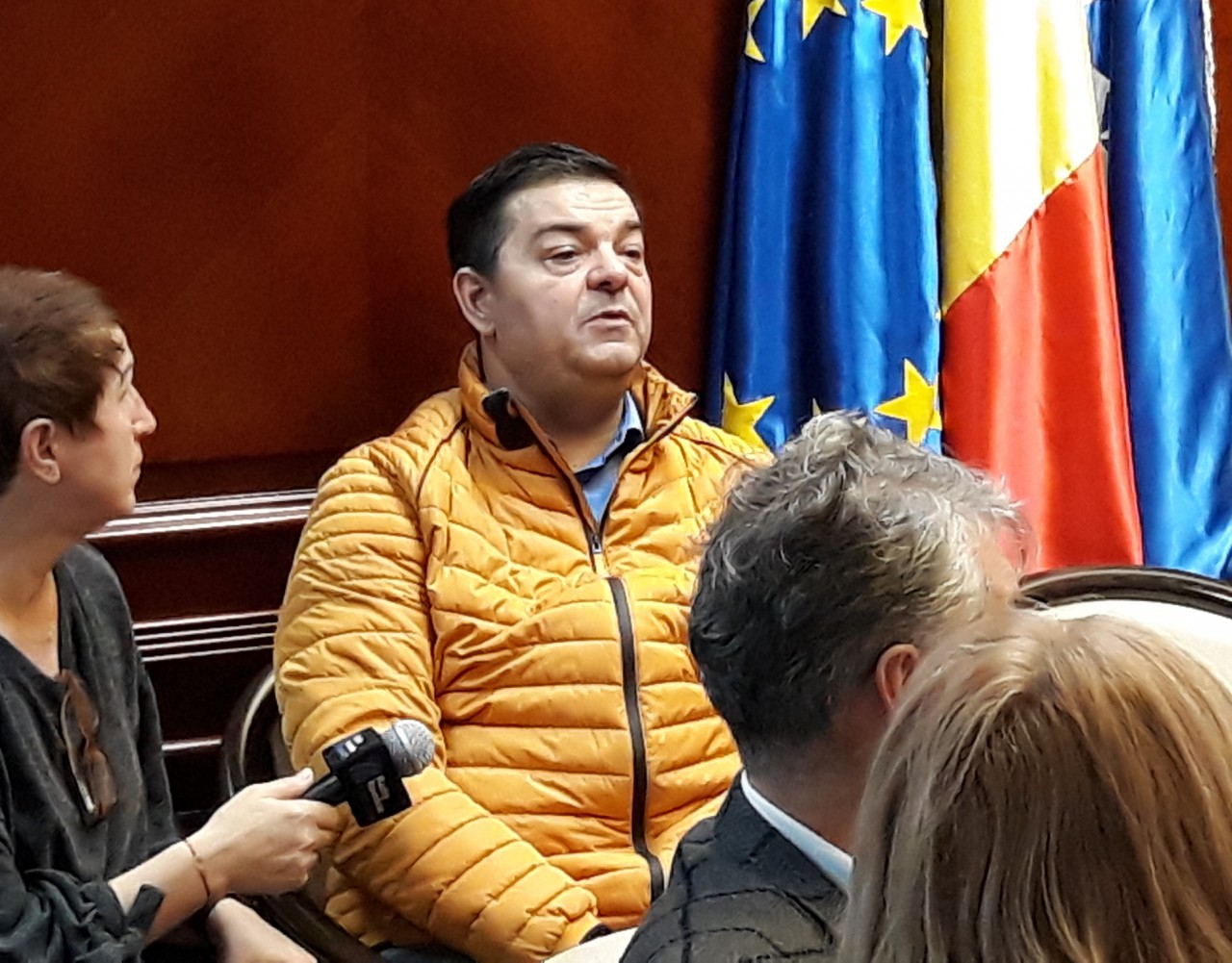 Georgescu de la Canale Navigabile a prins glas: Malul de la Cumpăna se ...