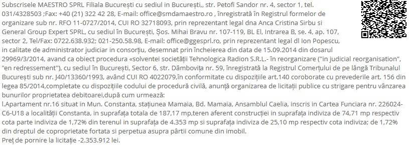 Theodor Berna, DENUNȚĂTORUL lui VÂLCOV, RĂMÂNE fără apartamentul de LUX ...