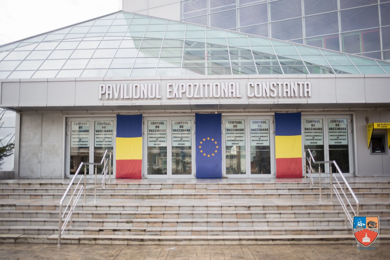 Centrul de VACCINARE din Pavilionul Expozițional Constanța și-a DESCHIS ...