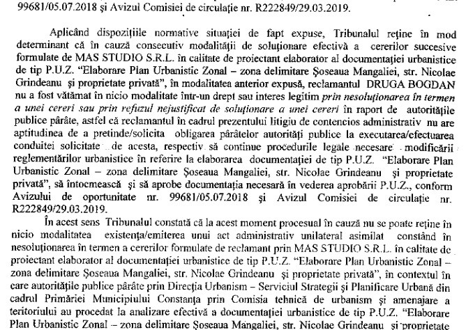Bogdan DRUGĂ, PRECIZĂRI despre RĂZBOIUL cu Primăria Constanța, pentru ...
