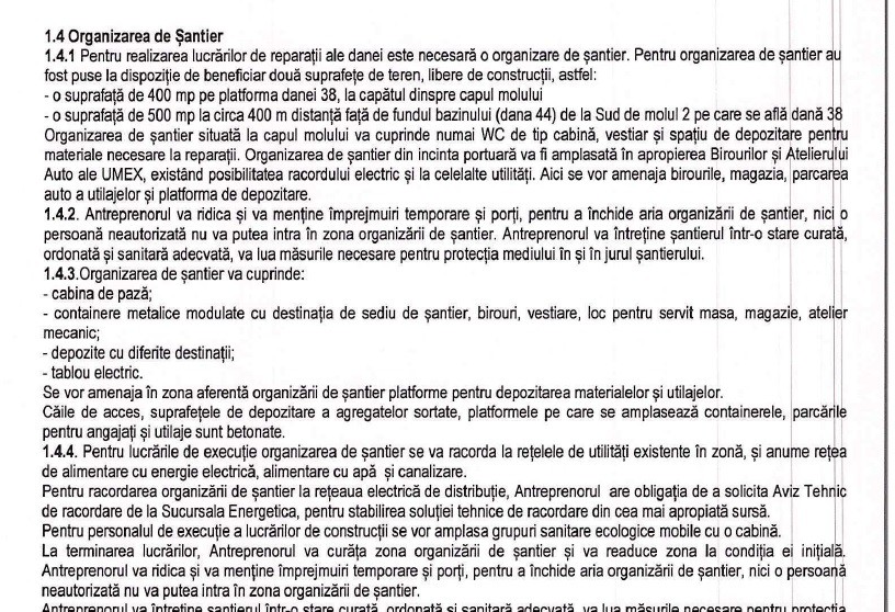 Costea repară o fâșie de 500 mp., în Dana 38, cu 1,8 milioane de lei ...