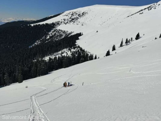Schior accidentat pe Domeniul Şureanu, într-o zonă cu risc de avalanşă ...