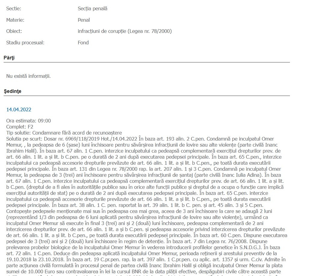 Afacerist din Murfatlar, condamnat cu executare într-un dosar DNA ...